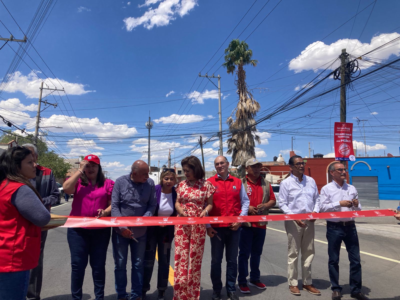 Entrega Alcalde De San Luis Rehabilitación De Avenida Dalias Noticias