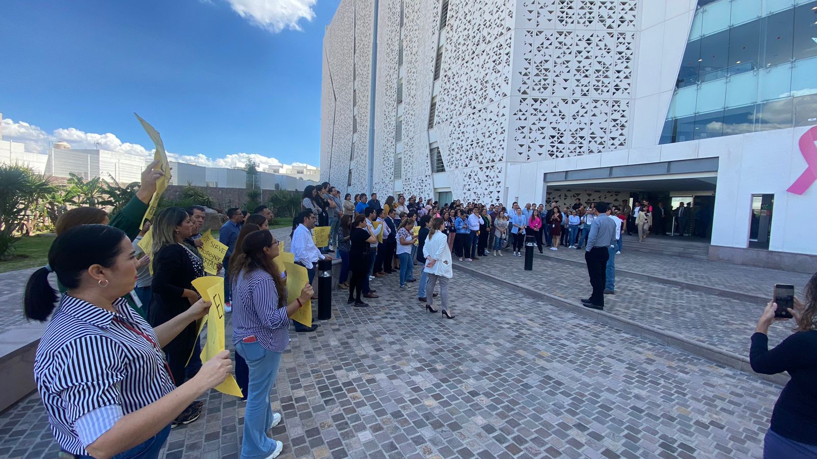 Protestan En Slp Por Tijeretazo De 15 Mil Millones Al Poder Judicial